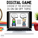 On or Off Topic Maintenance Digital Social Skills Games
