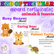 End of the Year Award Certificates Animal Insect Editable Preschool ...