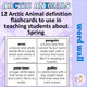 Arctic Animal Word Wall With Strips, Posters, Description Flashcards ...