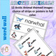 Arctic Animal Word Wall With Strips, Posters, Description Flashcards ...
