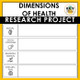 8 Dimensions of Health Research Project for Middle & High School Teens