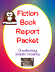 Fiction Book Report Packet - Amped Up Learning