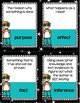 4th Grade STAAR Reading Academic Vocabulary Flashcards - Amped Up Learning