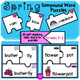 Spring Compound Word Puzzles for Word Work and Literacy Activities ...