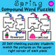 Spring Compound Word Puzzles for Word Work and Literacy Activities ...