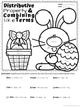 EASTER BUNNY - Basic Algebra Color by Number Worksheets - Amped Up Learning