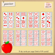 APPLE Themed Count and Clip Cards| Numbers #1-20| 64 cards