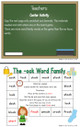 The -ock Word Family - Amped Up Learning