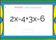 Combining Like Terms & Evaluating Algebraic Expressions: DIGITAL BOOM ...