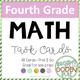 Fourth Grade Math Task Cards - Amped Up Learning