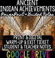 Ancient Indian Achievements - PowerPoint, Guided Noes, & Exit Ticket ...