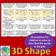 3D Shape Word Search - Solve the 20 Questions to find the 3D shapes ...