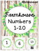 Farmhouse Numbers 0-20 - Amped Up Learning