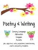 Poetry & Writing activities with parts of speech - Amped Up Learning