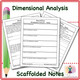 Dimensional Analysis Scaffolded Notes - Amped Up Learning