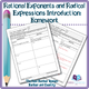 Rational Exponents and Radical Expressions Introduction Homework - FREE ...