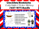 Checklists/Bookmarks (Bundle)-All Early U.S. History Units (1607-1877 ...
