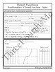 General Parent Functions Transformations Bundle - Amped Up Learning