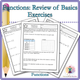 Review of Functions: Activity, Classwork and / or Homework - Amped Up ...
