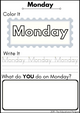 Days of the Week - Worksheet and Wall Decor Bundle - Amped Up Learning