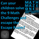 Math Escape Room - Math Maze One - Number and Shape: 9 Challenges ...