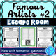 Famous Artists ESCAPE ROOM #2: Michelangelo, Degas, Dali, Warhol ...