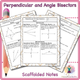 Perpendicular and Angle Bisectors Scaffolded Notes - Amped Up Learning