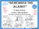 Remember the Alamo!" Texas History Comic Coloring Book