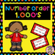Number Order Scoot - 1,000's - Amped Up Learning