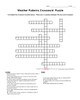 Atmosphere / Weather Crossword Puzzle Series - Amped Up Learning