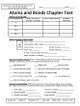 Atoms and Bonds Chapter Test - Amped Up Learning
