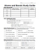 Atoms and Bonds Study Guide - Amped Up Learning