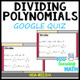 Dividing Polynomials: GOOGLE Quiz - 20 Problems - Amped Up Learning