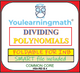 Dividing Polynomials: Foldable for INB + SMART Notebook File - Amped Up ...