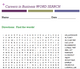 Careers in Business Word Search - Amped Up Learning