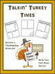 Talkin' Turkey Times: Writing A Thanksgiving Newspaper - Amped Up Learning