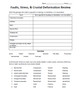 Faults, Stress and Crust Deformation Review Worksheet - Amped Up Learning