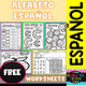 SPANISH ALPHABET - Worksheets - FREE SAMPLES (Alfabeto Español) - #0 ...