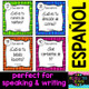 Spanish Task Cards - All About me - Todo sobre Mi - 40 Task Cards ...