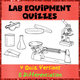 Lab Equipment Quizzes: 4 versions and differentiation