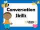 Conversation Skills - Social Story - Amped Up Learning