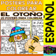 Coloring Posters in Spanish - Fall/Autumn/Otoño (20 posters) - Amped Up ...