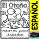 Coloring Posters in Spanish - Fall/Autumn/Otoño (20 posters) - Amped Up ...