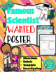 Famous Scientist Wanted Poster Project- Scientific Investigation Unit ...