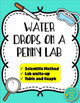 Water Drops on a Penny Lab Activity Printable - FREE - Amped Up Learning