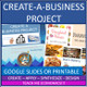 Create a Business Project High School Economics - Amped Up Learning