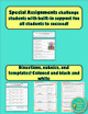 Chemical Reactions Project- Restaurant Menu Themed/Holiday Matter ...