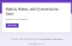 Ratios, Rates and Conversions - Google Forms Quiz: 20 Problems - Amped ...