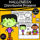 HALLOWEEN Basic Algebra - Distributive Property Worksheet - Color by ...