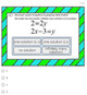 Solving Systems of Linear Equations by Graphing: Google Forms Quiz - 20 ...